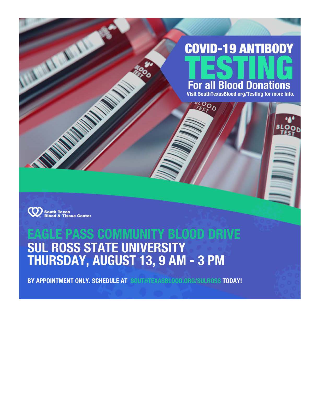 COVID-19 ANTIBODY TESTING | Carrizo Springs, Texas
